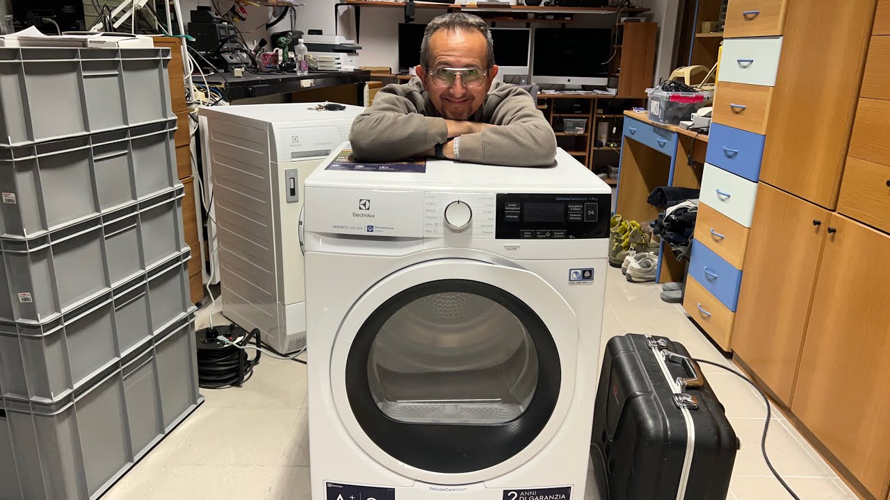 ERRORE E73 SU ASCIUGATRICE A VAPORE ELECTROLUX - YouTube