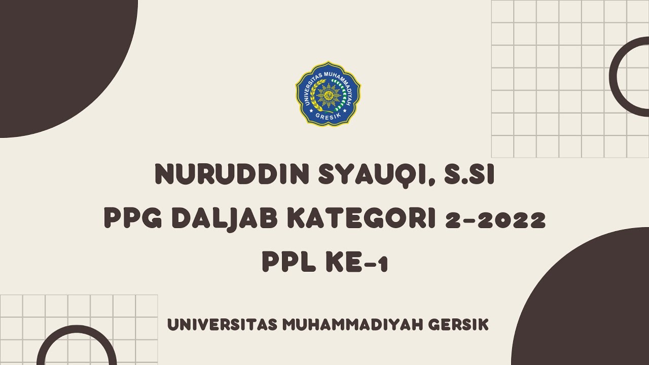 PPG Daljab UMG Kategori 2 Aksi 1 Model PBL (Nuruddin Syauqi) - YouTube