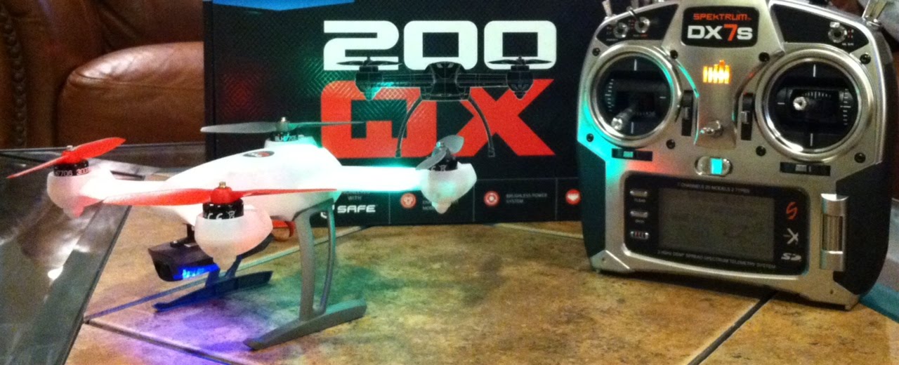 HD Camera on Blade 200 QX Low Light Capabilities - YouTube