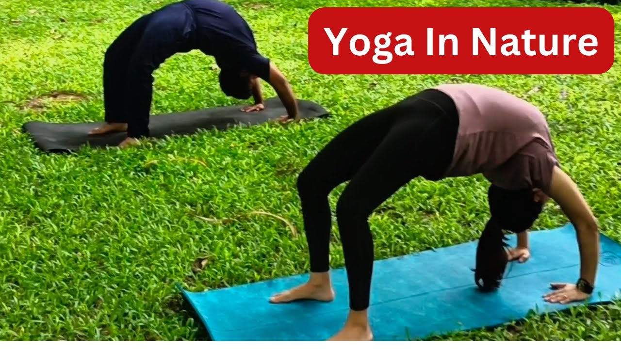 Outdoor Yoga in Nature at Cubbon Park - YouTube