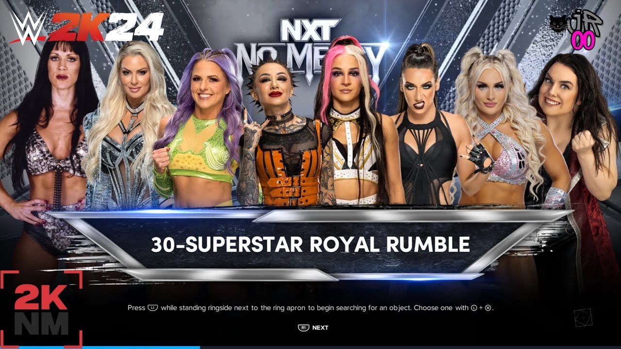 30 Woman Royal Rumble Wwe 2k24 Youtube