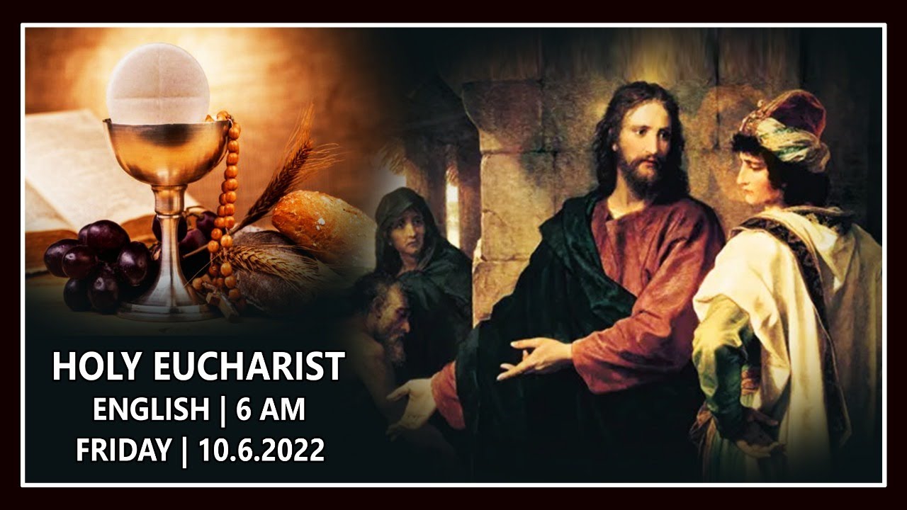 10.06.2022 | Friday | English Live Mass | Rev. Fr. Cyril Victor - YouTube