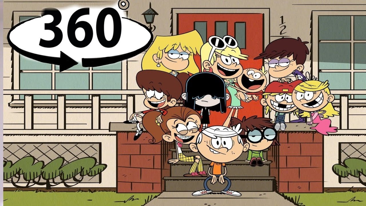 The Loud House 360° |SHAROLMARTINEZ| - YouTube