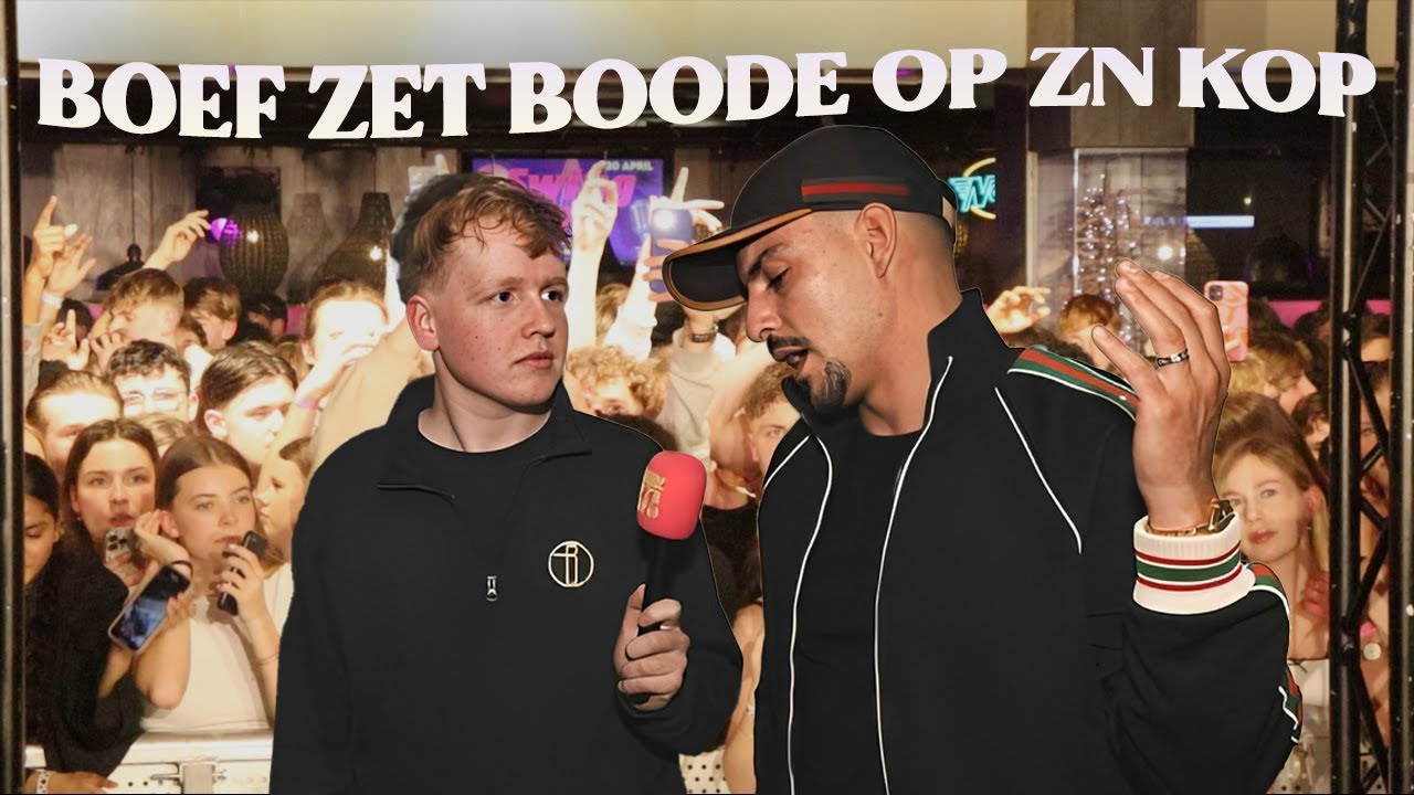BOEF ZET BOODE OP Z'N KOP - Boode met BOEF Aftermovie - YouTube