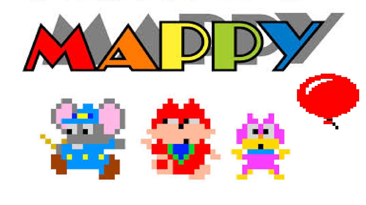 NAMCO - MAPPY - ON THE LEADERBOARD!! - YouTube