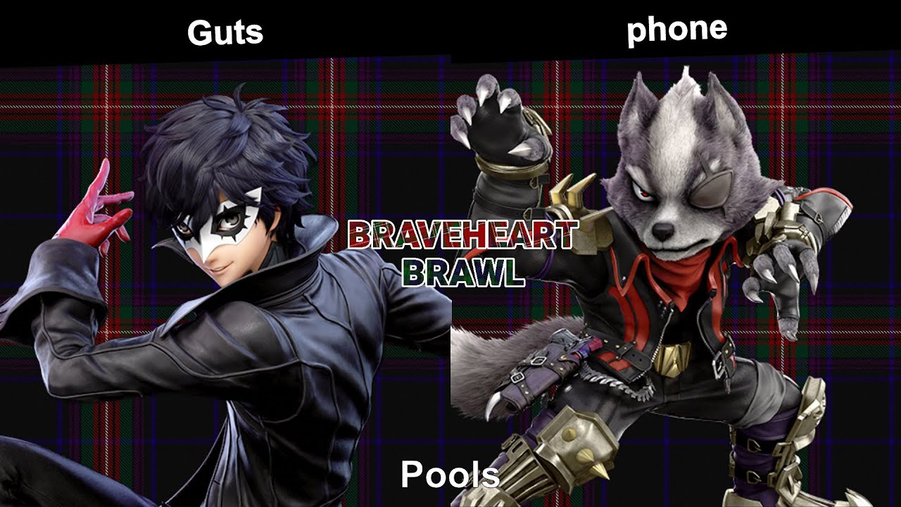 Guts (Joker) vs phone (Wolf, Captain Falcon) - Braveheart Brawl 2023 ...