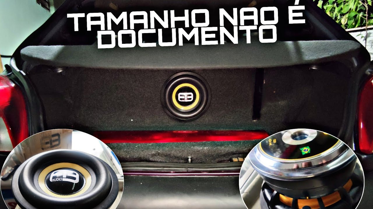 SOM DO FIESTA - PARTE 3 INSTALEI UM SUB FB DE 8 POLEGADAS DE 450W. - YouTube