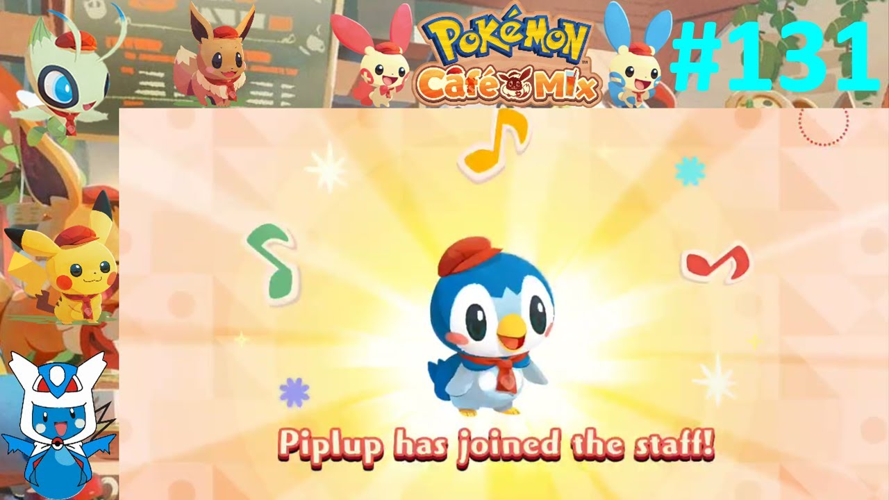 Let's Play Pokemon Cafe Mix: Part 131 - A Plan for Piplup [Master Orders #30-32 Again] - YouTube