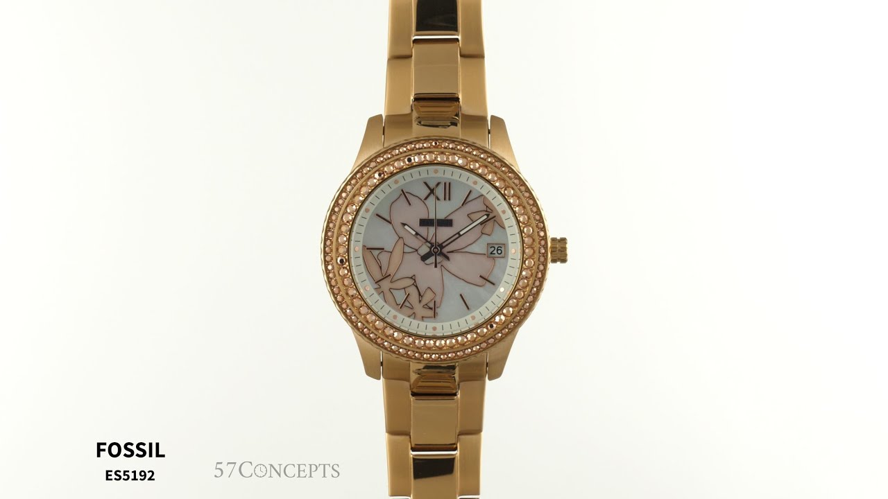 Fossil ES5192 Stella • Zegarek damski - YouTube