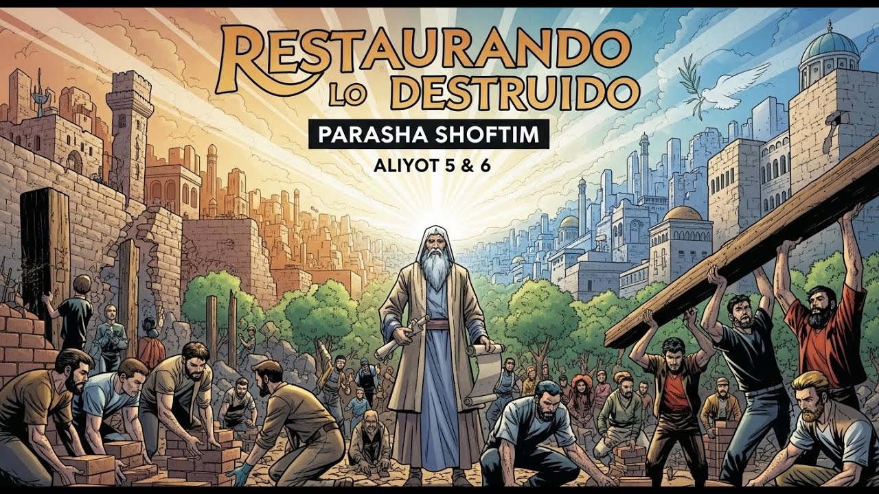 "Llamado de un verdadero Profeta"🫅 ️ Parasha Shoftim ️ Aliyot 5&6 - YouTube