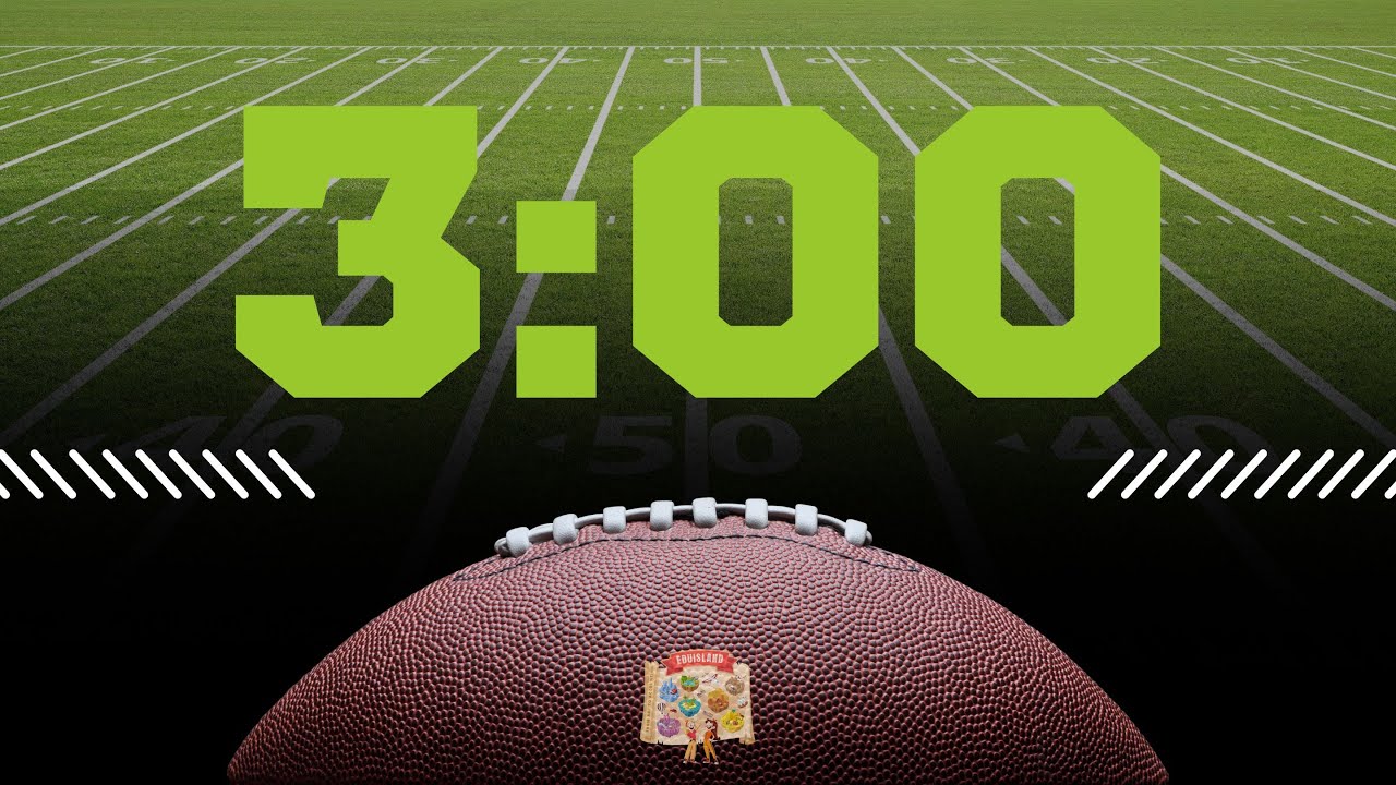 🏈 Eduisland 3-Minute American Football Timer - YouTube