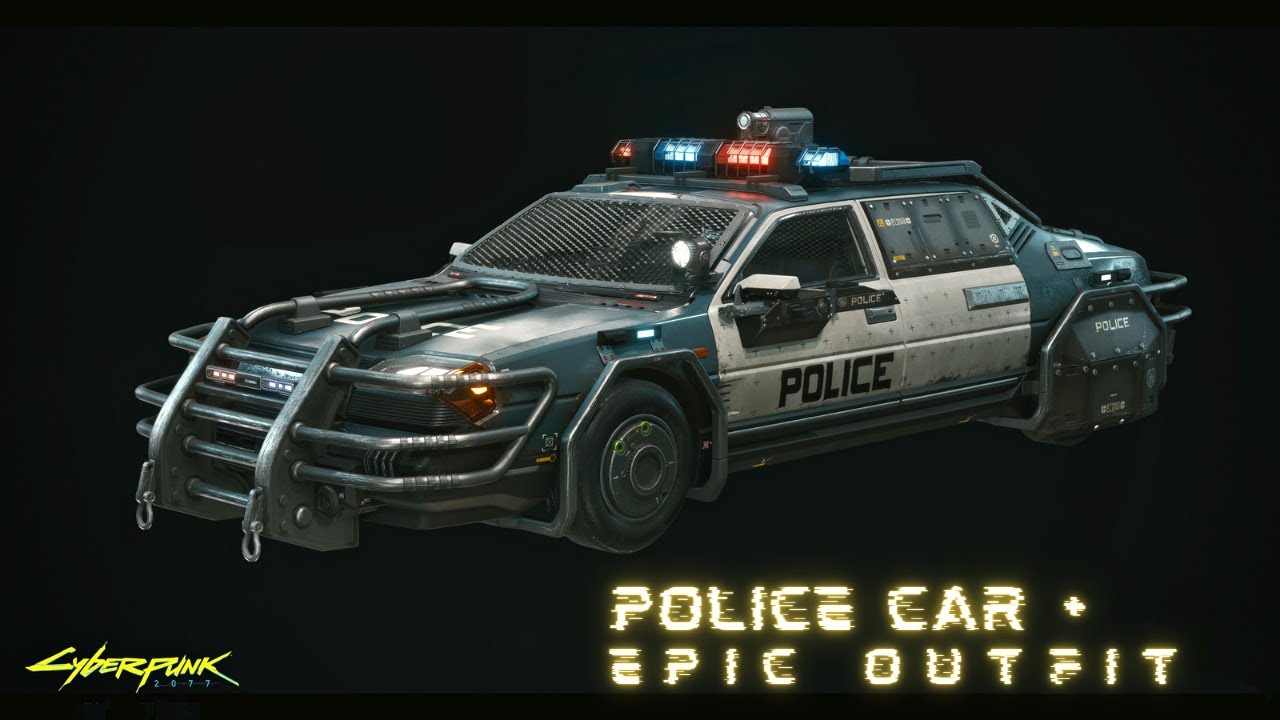 How To Get Police Car And High Armour Outfit Easy Cyberpunk 2077. - YouTube