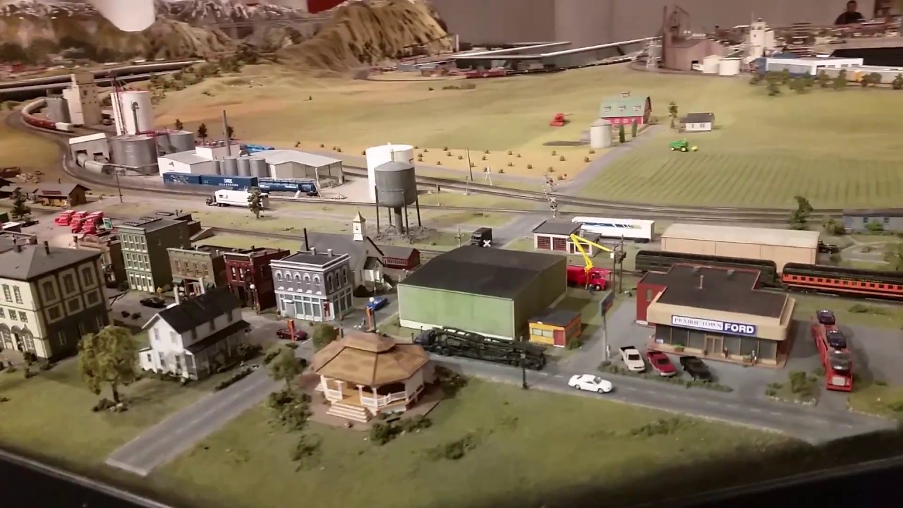 Museum of Science and Industry Chicago Model Train Модельная Железная ...