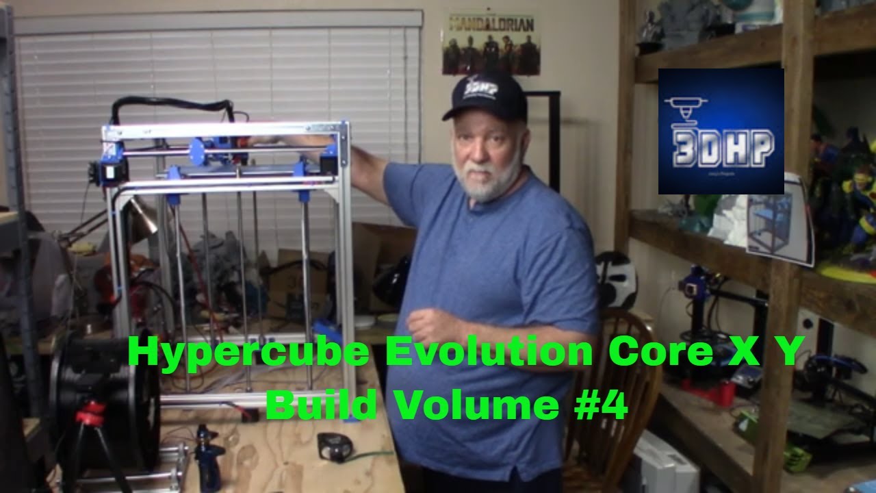 Hypercube Evolution Core X Y Build Volume #4 #3dhp - YouTube