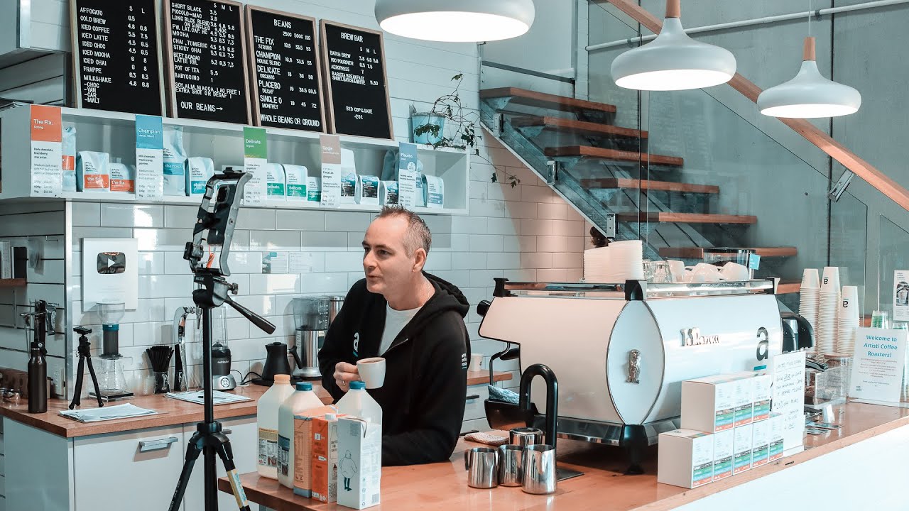 Artisti Coffee Roasters LIVE in our Espresso Bar - YouTube