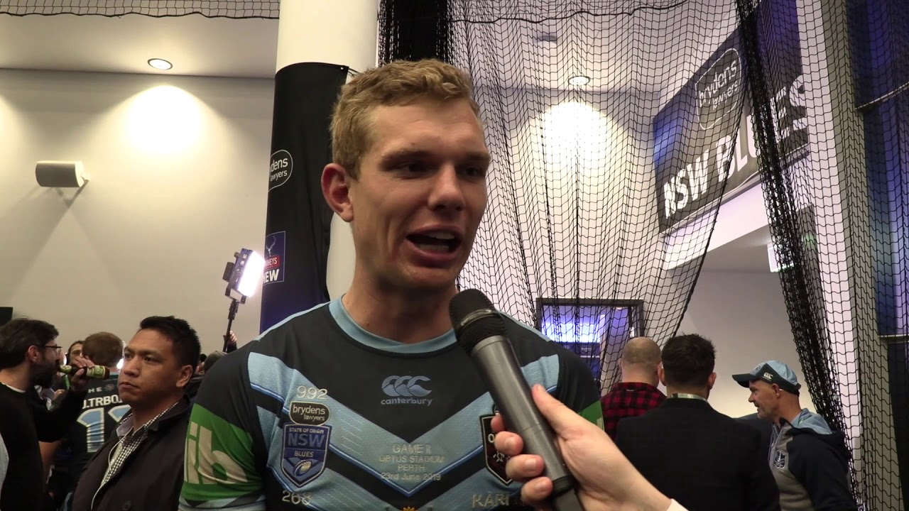 Tom Trbojevic | In The Sheds | State Of Origin Game Two, 2019 - YouTube