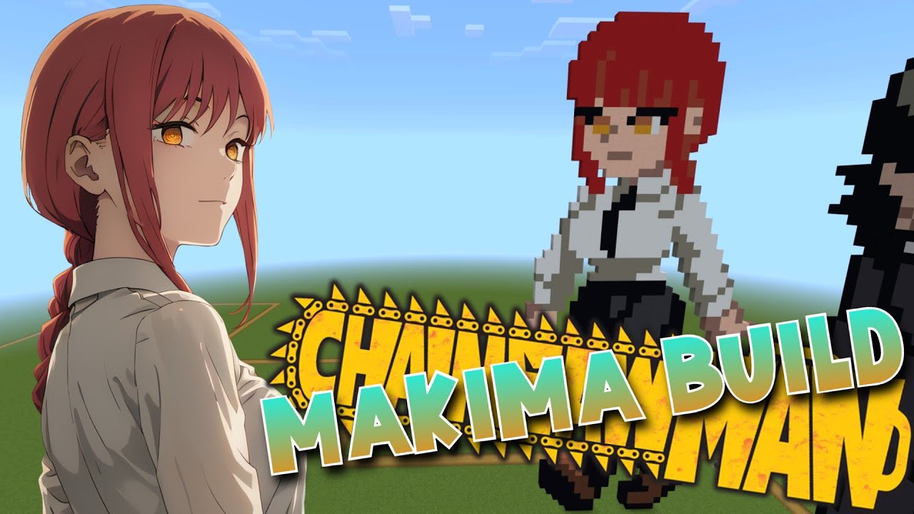HOW TO BUILD MAKIMA IN MINECRAFT - YouTube