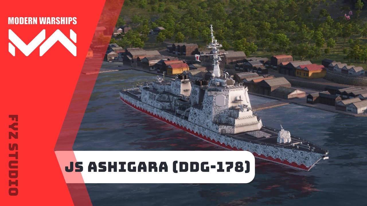 Modern Warships : JS Ashigara (DDG-178) [Tier-3|T#38] - YouTube