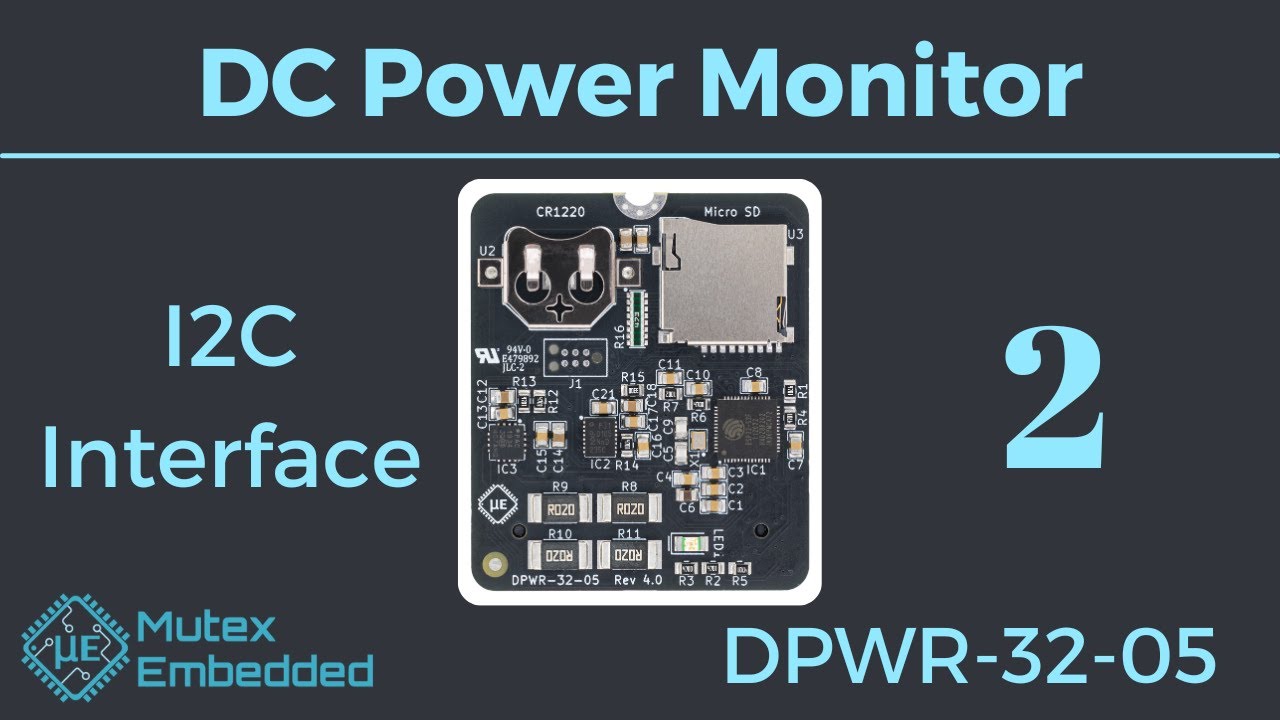 DC Power Measurement Module - 2: I2C Interface - YouTube