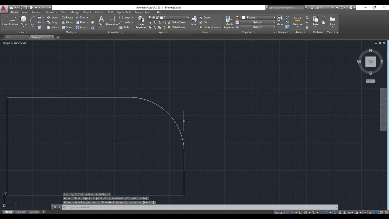 How To Use Fillet In AutoCad YouTube how-to-use-fillet-in-autocad-youtube