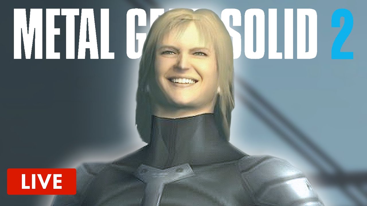 LIVE: Metal Gear Solid 2: Sons of Liberty In-Depth Story Playthrough ...