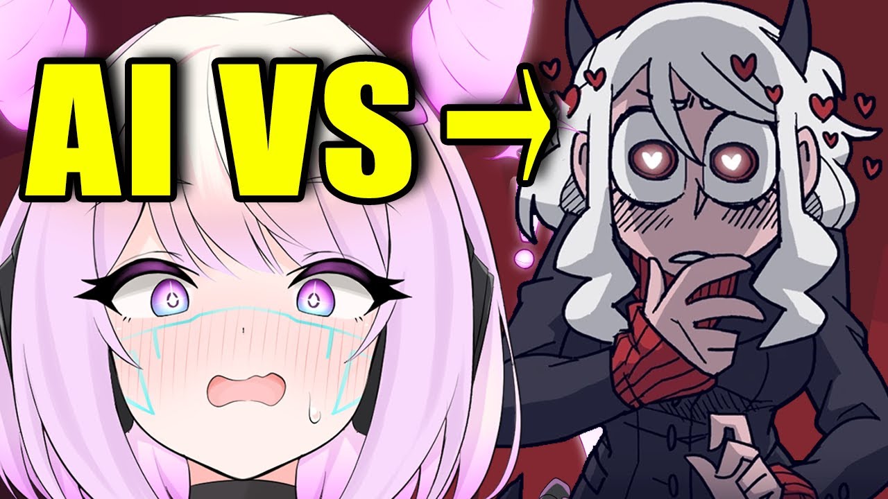 AI Vtuber Helltaker EVIL GENIUS copies HUMAN EMOTIONS - YouTube