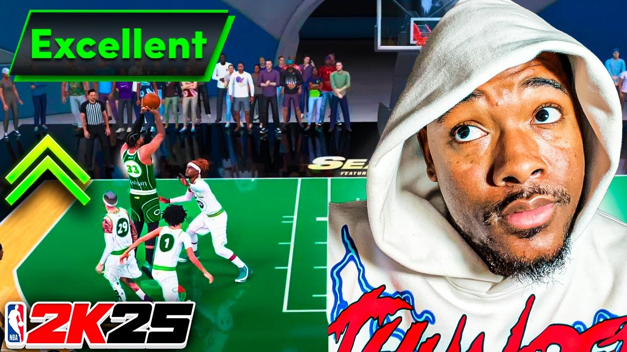 MY "2-WAY STRETCH FIVE PLAYMAKER" IS SHOOTING OVER EVERYONE!! NBA 2K25 ...