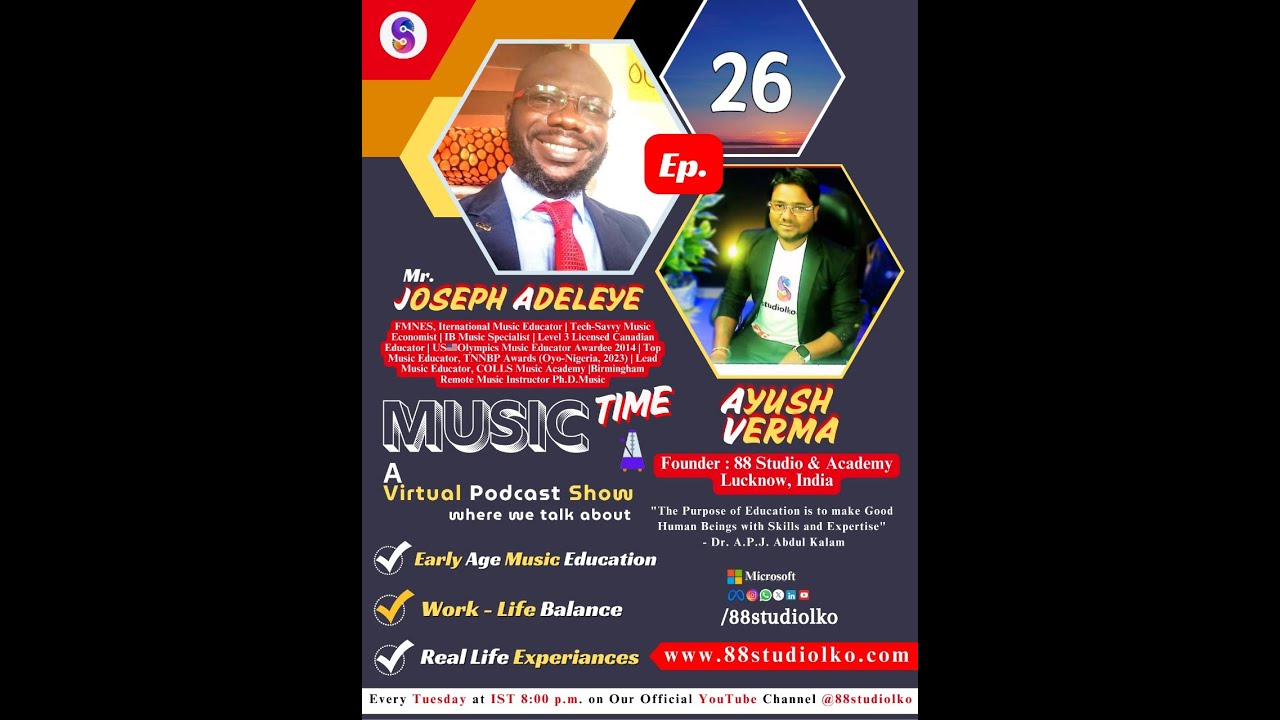 Joseph Adeleye, FMNES IB Music Specialist | Level 3 Licensed Canadian ...