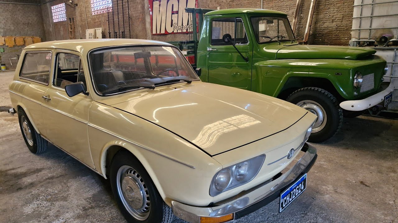VW VARIANT 1975 E SEUS DETALHES EXCLUSIVOS! CARRO A VENDA! - YouTube
