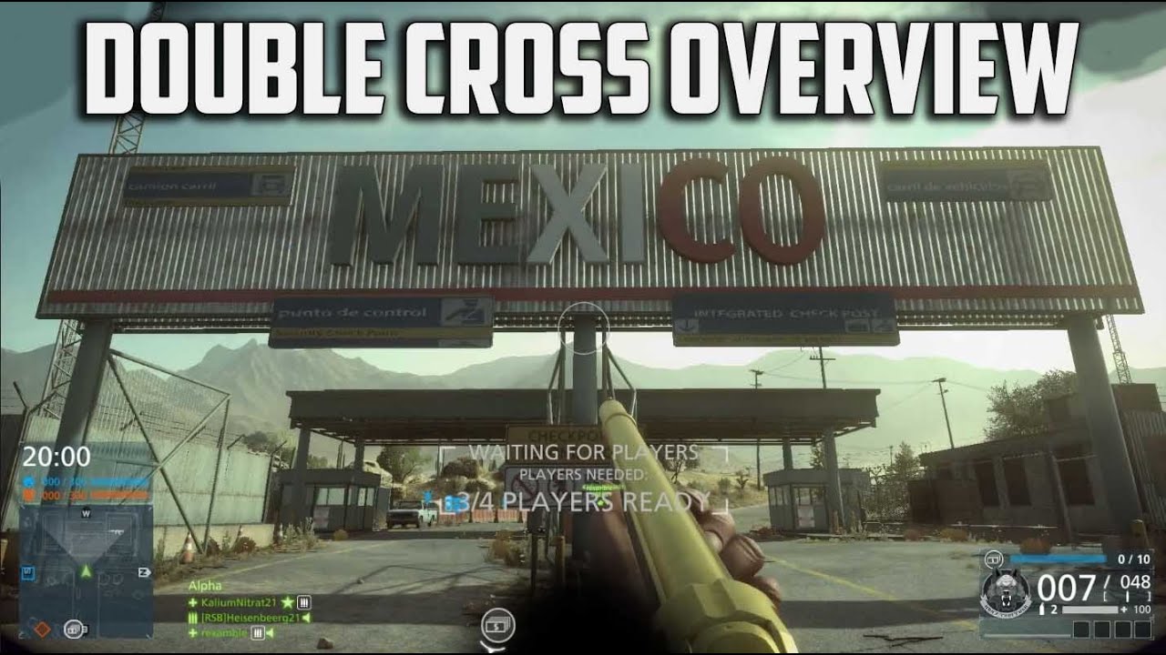 New Double Cross Getaway DLC Map Overview - Battlefield Hardline - YouTube