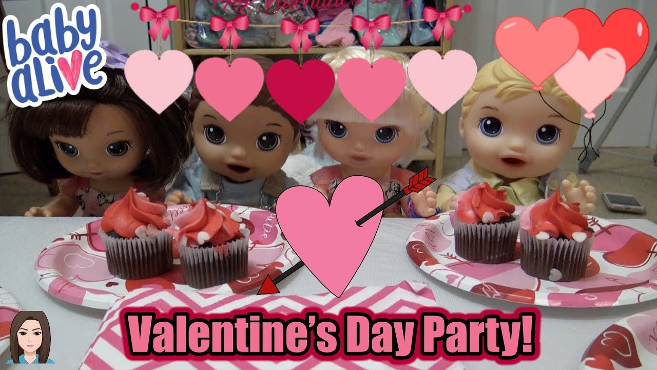 Baby Alives Celebrate Valentine's Day! | Kelli Maple - YouTube