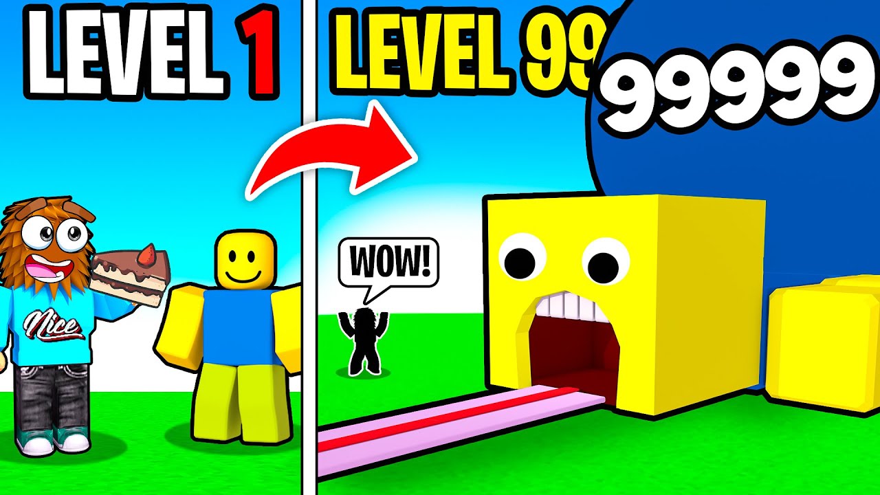 Feeding A Noob 3,123,562 Burgers In Roblox - YouTube