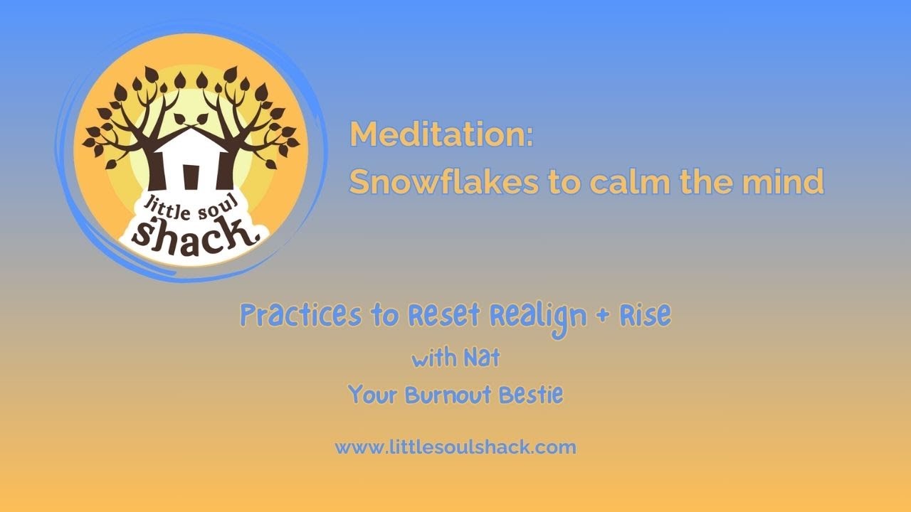 Snowflake Meditation to Calm the Mind - YouTube