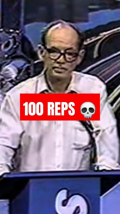 1 Set Of 100 Reps - YouTube