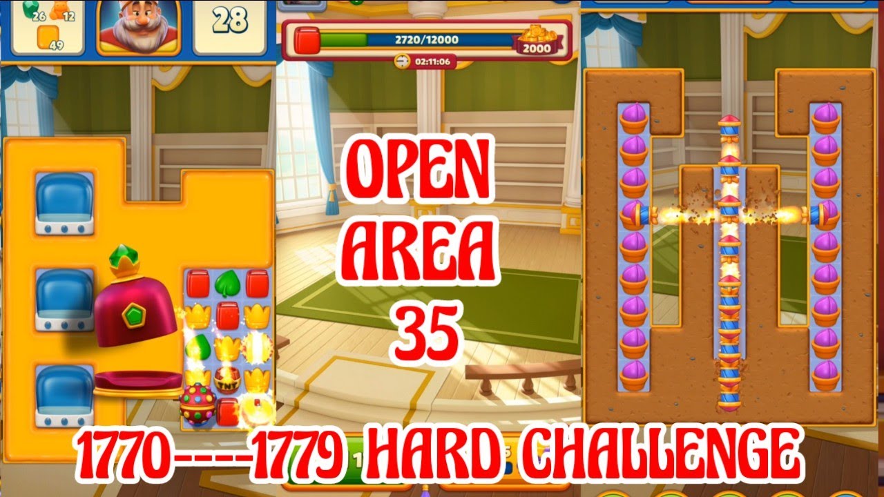 REVEAL AREA 35 LOADED WITH HARD CHALLENGING LEVELS 1770-----1779 ROYAL ...