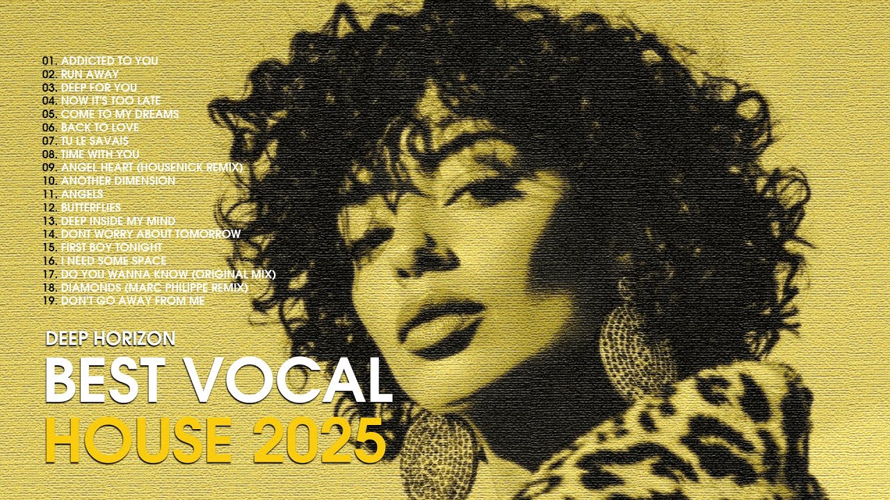 Best Vocal House 2025 | Deep House, Nu Disco, Progressive House, Chillout Mix By Deep Black ...