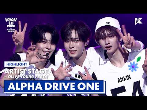 ALPHA DRIVE ONE 's ARTIST STAGE HIGHLIGHT🍀 | KCON LA 2026