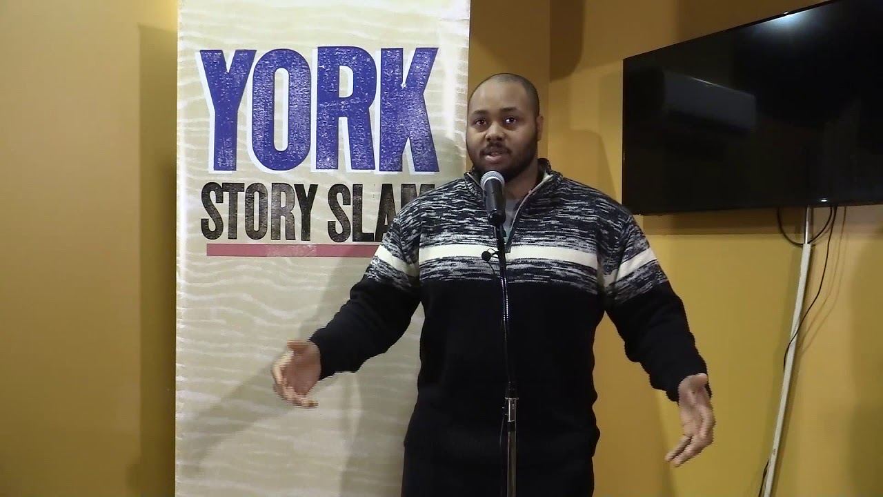 Kadeem Calhoun - York Story Slam, February 2020 - YouTube