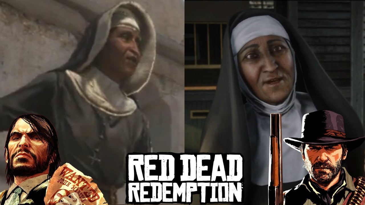 Marston Vs Arthur Meeting Sister Red Dead Redemption 1And 2 - YouTube