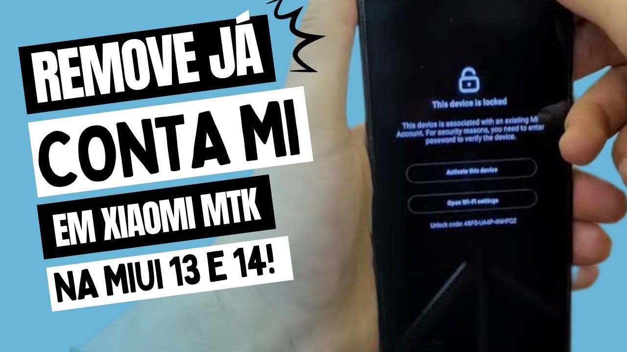 Nova BOX MTK remove MI CLOUD na miui 13 e 14 e liberar BOOTLOAD - YouTube
