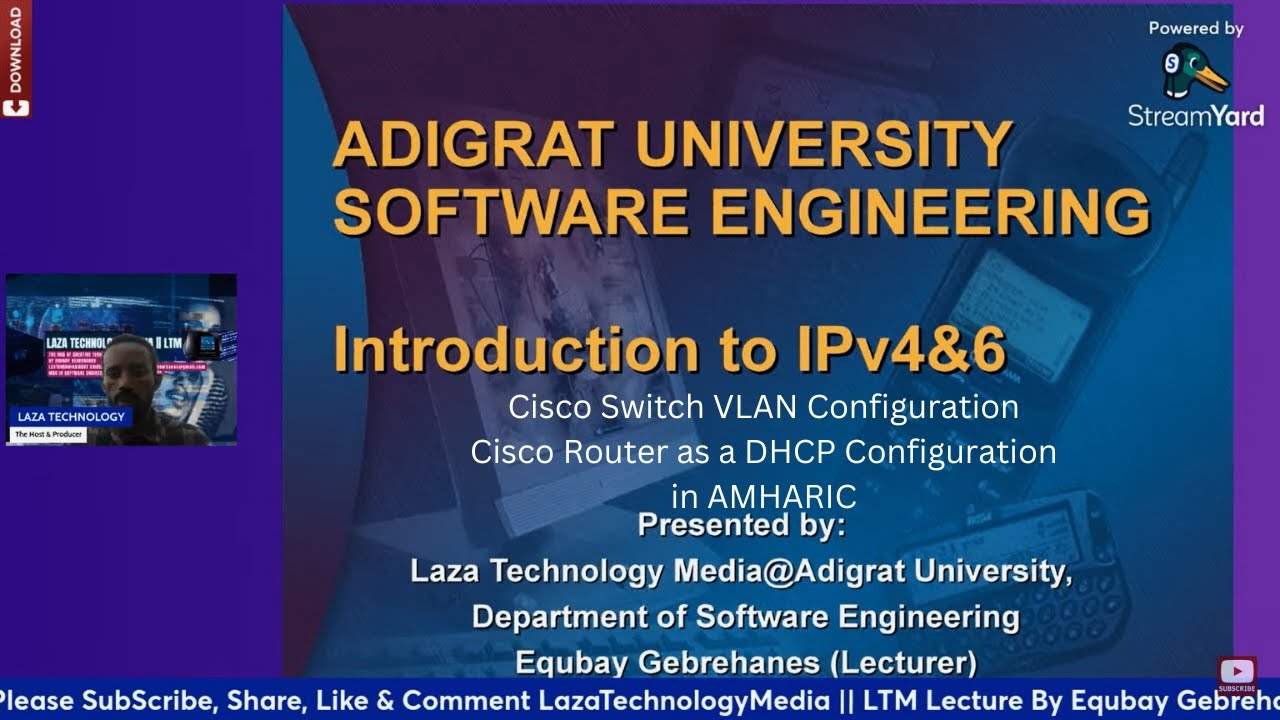 Computer Networking Practical Lecture||Live - YouTube