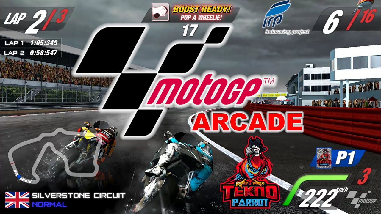 Moto GP ARCADE RAW THRILLS, Resolution 4k (Arcade PC Teknoparrot) - YouTube