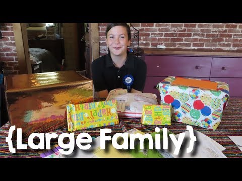 Justus' 12th Birthday ¦ Large Family Vlog