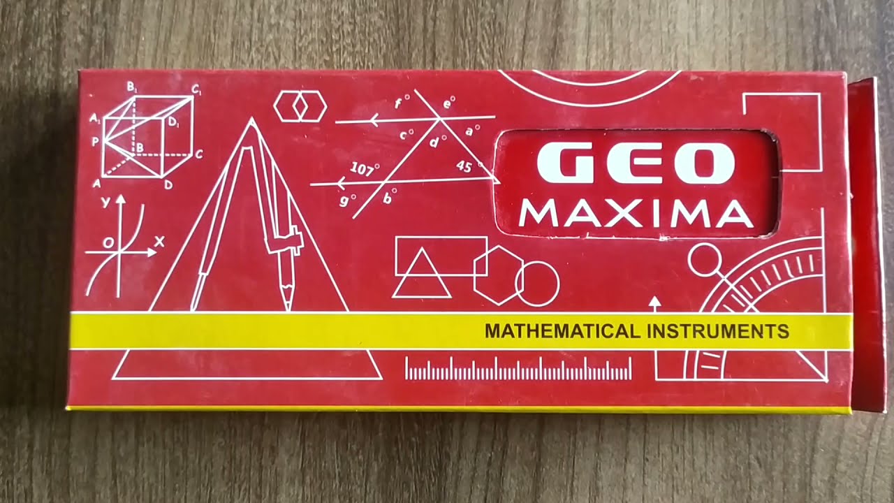 geo maxima mathematical instruments.geo maxima.geo maxima geometry box ...