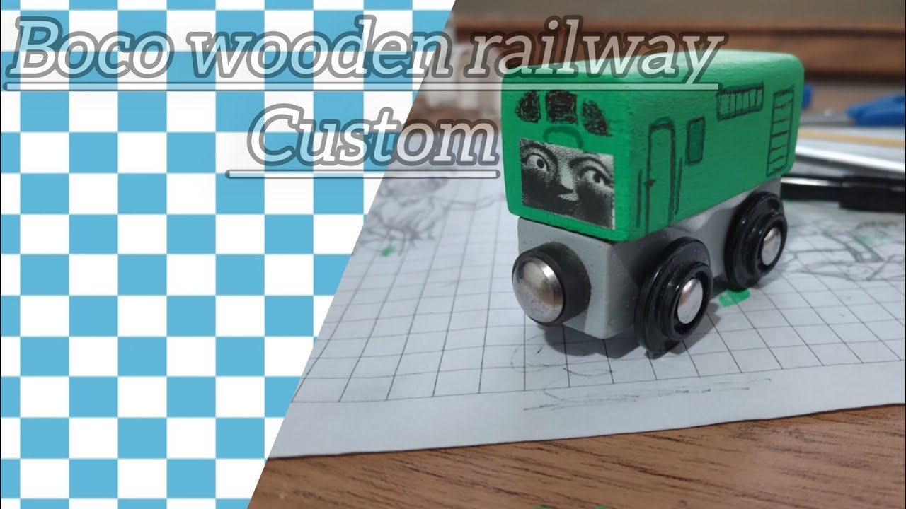 Boco wooden railway || custom - YouTube