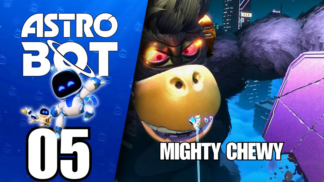 Astro Bot Niveau 5 : Comment Battre Mighty Chewy, le Gorille Géant ! 🐒💥 ...