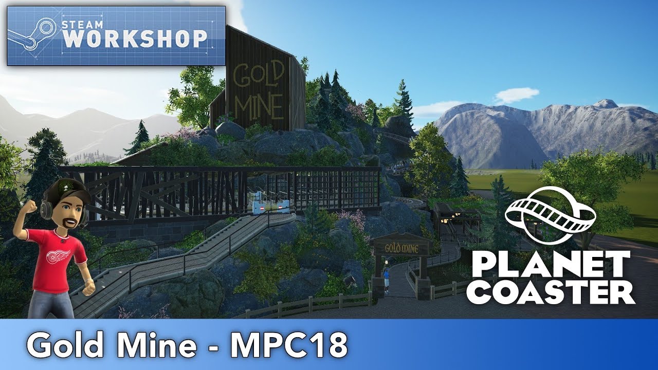 Gold Mine | Planet Coaster - Steam Workshop - YouTube
