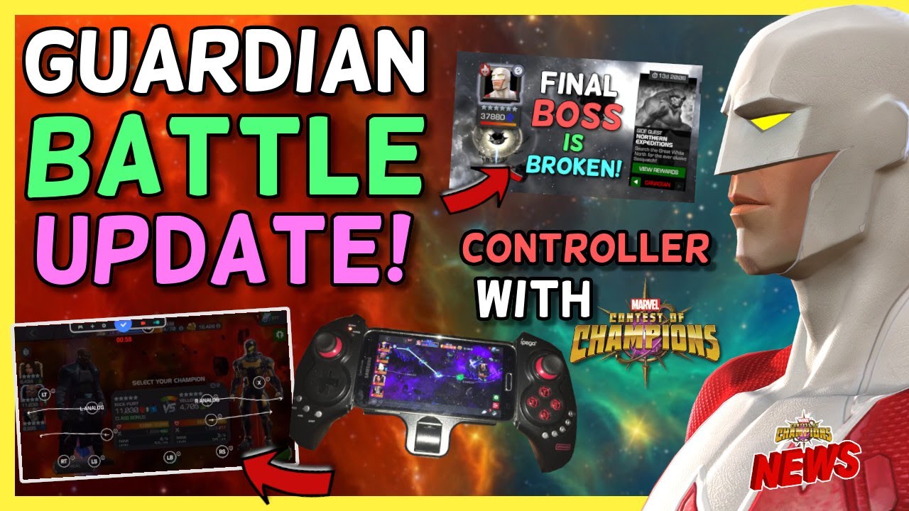 The Guardian Fight is Now Updated!, Controllers Tested with MCOC ...