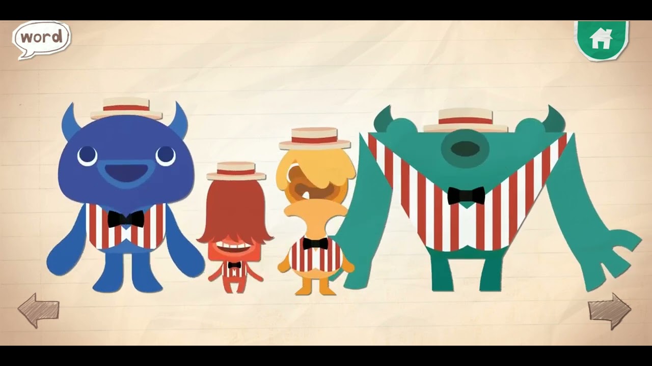 Endless Alphabet QUARRE - YouTube