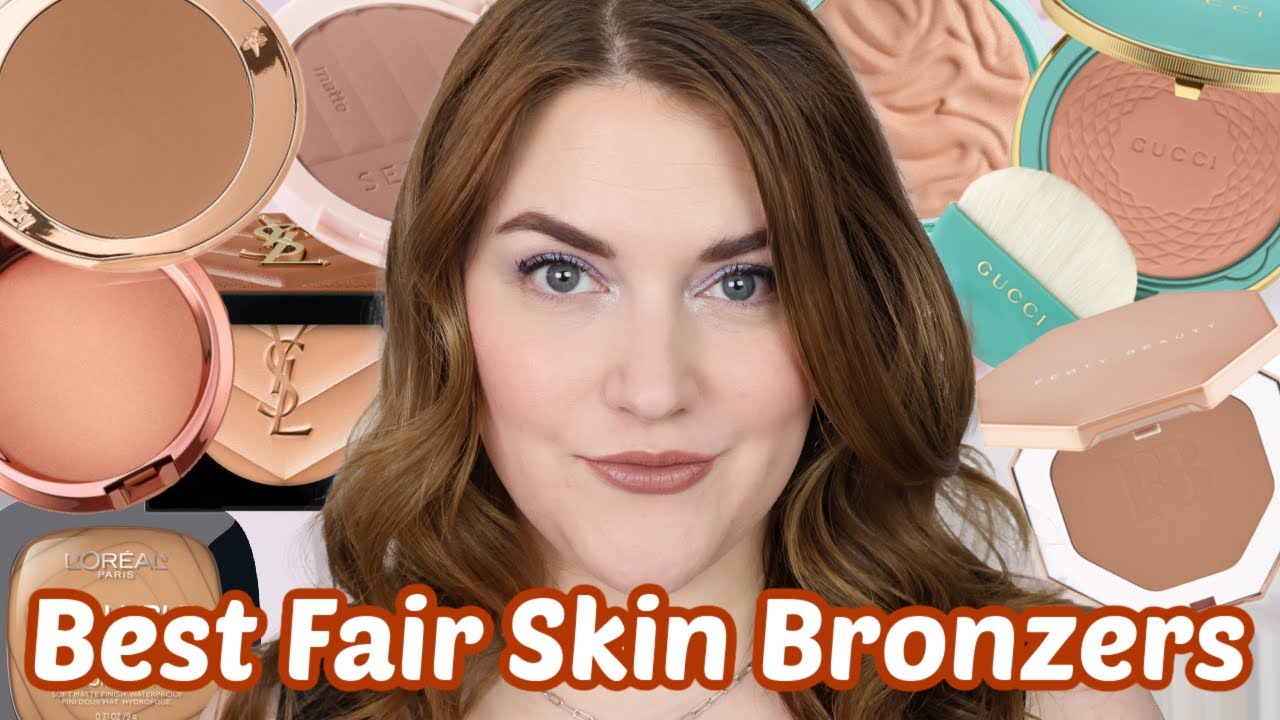 THE VERY BEST POWDER BRONZERS FOR FAIR SKIN - YouTube